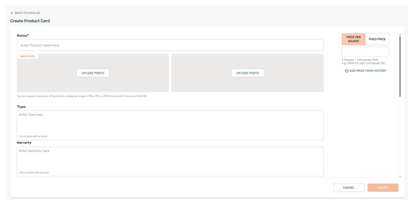 Create Custom Product Cards