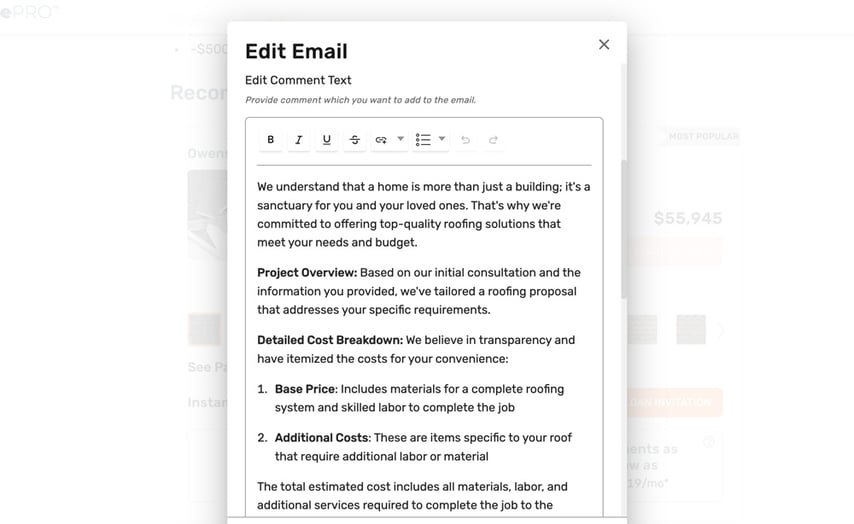 Go From Instant Quote To Final Price With Rep Quotes
