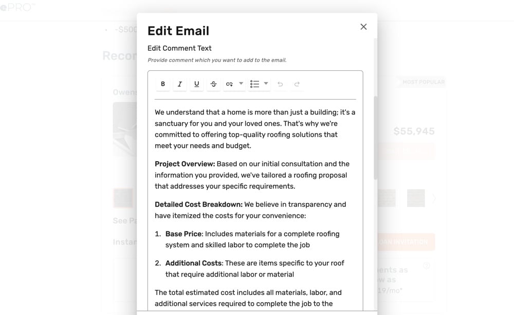 Go From Instant Quote To Final Price With Rep Quotes
